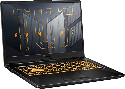 ASUS TUF Gaming F17 Premium Laptop I 17.3" FHD 144Hz IPS I 11th Gen Intel 6-Core i5-11260H (>i7-8850H) I 32GB DDR4 1TB SSD I GeForce RTX 3050 4GB I Backlit USB-C HDMI Win10 + 32GB MicroSD Card