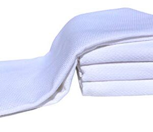 Williams-Sonoma All Purpose Pantry Towels, Kitchen Towels, Set of 4, White, 100% Cotton