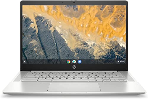 HP Pro Chromebook Laptop c640EG1 14" FHD Intel Core i3-10310U, Intel UHD Graphics, 8GB DDR4 RAM, 64GB eMMC Storage, Chrome OS, Natural Silver (Renewed)