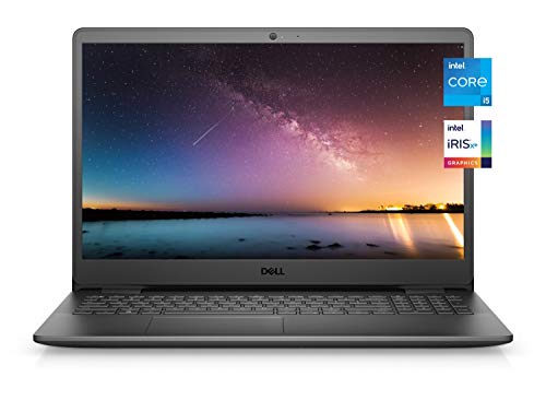 Dell Newest Inspiron 15 3000 Laptop, 15.6" Full HD Display, Intel Core i5-1135G7, 12GB DDR4 RAM, 256GB SSD, Webcam, HDMI, RJ-45, SD Card Reader, Wi-Fi, Windows 10 Home, Black