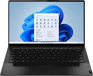 lenovo ideapad slim 9i 14″ 4k uhd touchscreen ultra laptop | intel evo core i7-1195g7 | 16gb ram | 1tb ssd | backlit keyboard | fingerprint reader | black | windows 11 | with stylus pen bundle