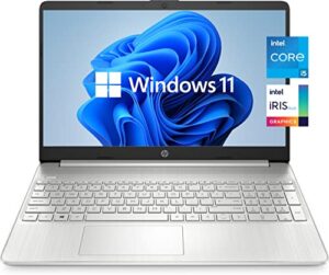 2022 hp pavilion 15 laptop, 15.6 fhd ips anti-glare display, 11th gen intel core i5-1135g7, intel iris xe graphics, 32 gb ram, 1 silver 15-15.99 inches