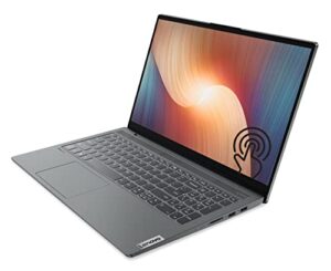 lenovo ideapad 5 laptop, 15″ fhd ips 1080p touch display, amd ryzen 5 5625u (>i7-1065g7), 16gb ram, 512gb pcie ssd, fhd webcam, fingerprint reader, wi-fi 6, usb-c, windows 11 home, w/mouse pad