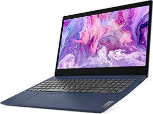 lenovo ideapad 3 15.6″ full hd ips led laptop, amd ryzen 5 3500u processor, 8gb ddr4 ram, 256gb ssd, vega 8 graphics, hdmi, webcam, 802.11ac, windows 10 home, abyss blue, w/ ift accessories