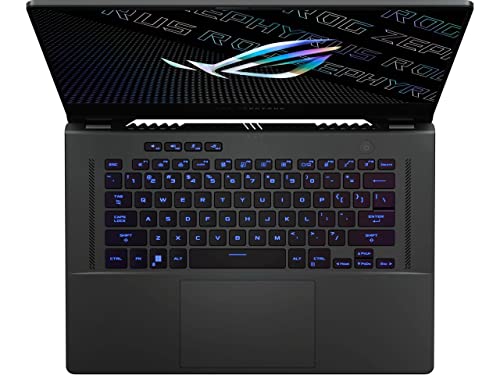 ASUS ROG Zephyrus 15.6-inch WQHD 165Hz, 1TB SSD, 3.3GHz Ryzen 9 Gaming Laptop (16GB RAM, Ryzen 9 6900HS, GeForce RTX 3070 Ti, Windows 11 Home, Eclipse Grey) GA503RW-G15.R93070T (2022 Model)