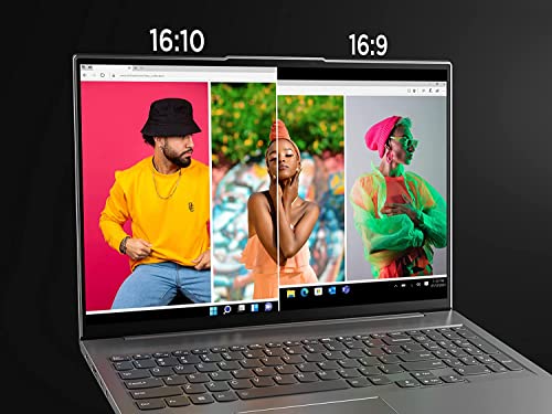 Lenovo 2023 Slim 7 Laptop 16" 2.5K 120Hz Touchscreen 14-Core Intel 12th Core i7-12700H Arc A370 Graphics 16GB RAM 2TB SSD WI-FI 6E Thunderbolt 4 Backlit Keyboard Windows 11 w/ RATZK 32GB USB