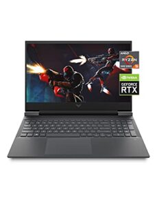 victus 16 laptop, nvidia geforce rtx 3050, amd ryzen 5 5600h processor, 8 gb ram, 512 gb ssd, 16.1” full hd ips display, windows 10 home, backlit keyboard, omen gaming hub (16-e0010nr, 2021)