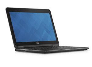 dell latitude e7240 business laptop, 12.5 screen, intel core i7-4600u, 8gb ddr3l ram, 256gb ssd, windows 10 professional (renewed)