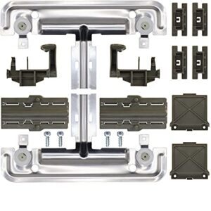 w10712395 dishwasher replacement top rack for kenmore kitchenaid whirlpool dishwasher parts, replace w10350375 ap5957560 dishwasher upper rack parts, wdt750sahz0 wdt970sahz0 wdt780saem1 wdta50sahz0