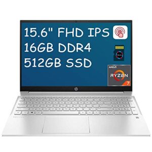 hp pavilion 15 laptop i 15.6″ fhd ips touchscreen i amd octa-core ryzen 7 4700u (>i7-10510u) i 16gb ddr4 512gb ssd i backlit keyboard b&o hdmi win 10 + 32gb micro sd card