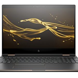 NEW 2018 HP Spectre x360 2-in-1 15.6" 4K UHD Touch-Screen Laptop - Intel i7-8550U, 16GB DDR4, 512GB PCI-e SSD, NVIDIA 2GB GDDR5 MX150, Thunderbolt-Bang & Olufsen Audio, HP Stylus, Dark Ash Silver