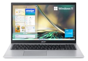 acer aspire 5 a515-56-36ut slim laptop | 15.6 full hd display | 11th gen intel core i3-1115g4 processor | 4gb ddr4 | 128gb nvme ssd | wifi 6 | amazon alexa | windows 10 home (s mode) (renewed)