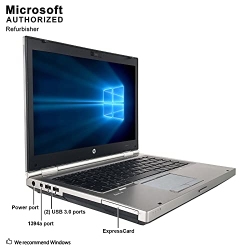 HP EliteBook 840 G3 Business Laptop, 14 Anti-Glare FHD, Intel Core i5-6200U, 16GB DDR4, 240GB SSD, Webcam, Windows 10 Pro (Renewed)