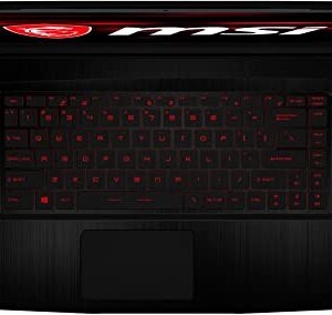 MSI GF63 15.6" FHD Premium Gaming Laptop | Intel 6-Core i5-10500H | 8GB RAM | 256GB SSD | NVIDIA GeForce GTX 1650 Max-Q | Backlit Keyboard | Windows 11 | with HDMI Cable Bundle