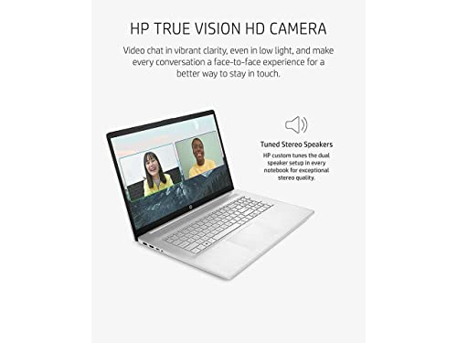 HP 17.3 inch Home and Business Laptop | Intel Core i5-1135G7 | 1920x1080 IPS Display (Full-HD) | Backlit Keyboard | 16GB Memory 1TB SSD Storage | Win11 Pro | Natural Silver