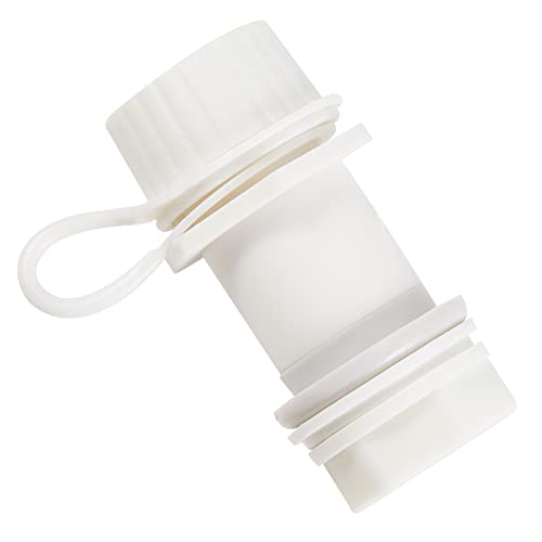 Cooler Replacement Threaded Drain Plug. Threaded Drain Plug with Plastic Tethered Cap for Ice Chest