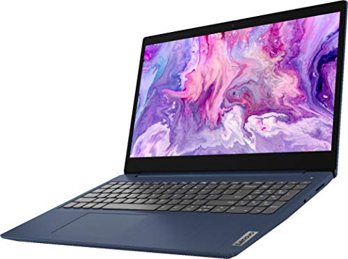 Lenovo IdeaPad 3 15.6" HD (1366x768) Touchscreen Laptop, Intel Core i5-10210U, 1.6GHz, 8GB RAM, 512GB SSD, Windows 10 Home, Abyss Blue