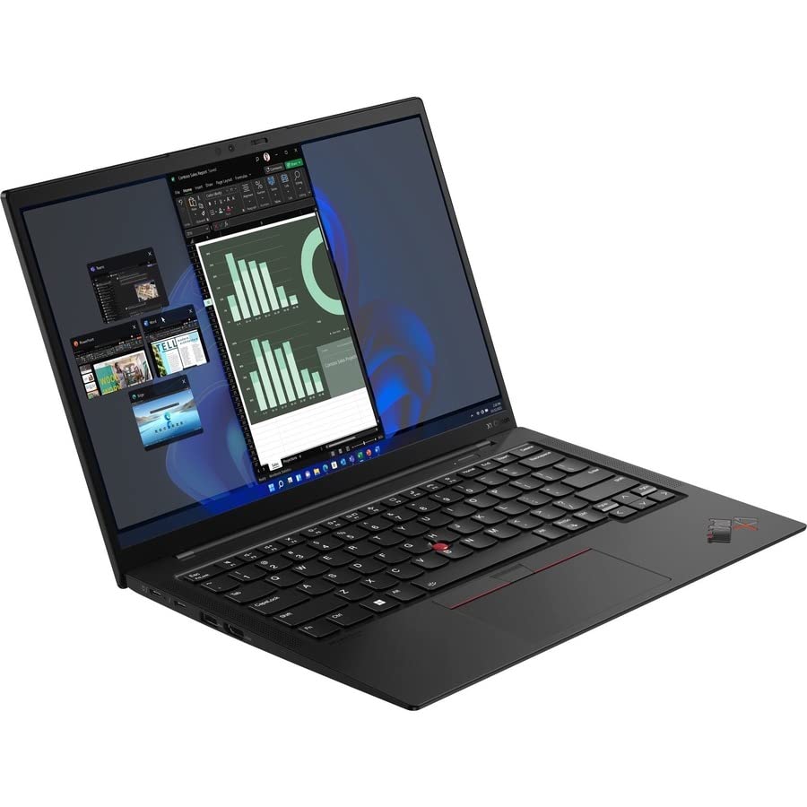 Lenovo ThinkPad X1 Carbon Gen 10 21CB009NUS 14" Notebook - WUXGA - 1920 x 1200 - Intel Core i5 12th Gen i5-1235U Deca-core (10 Core) - 16 GB Total RAM - 16 GB On-Board Memory - 512 GB SSD - Black