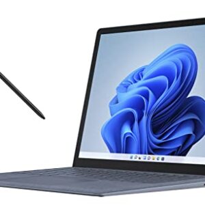 Microsoft Surface Laptop 4, 13.5" Touchsceen, Intel i5-1135G7, 4-core (Quad-core) up tp 4.20 GHz, Intel Iris Xe Graphics, 8GB DDR4 RAM, 512GB PCIe SSD, Windows 11, Ice Blue, with MTC Stylus Pen