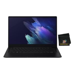 samsung galaxy book pro 360 2-in-1 laptop, 15.6″ amoled fhd touchscreen intel quard-core i7 1165g7 up to 4.7ghz, 8gb lpddr4x ram, 512 ssd, wifi 6, bt 5.1, s-pen, windows 10 home- zipnology cloth- new