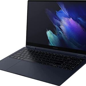 SAMSUNG Galaxy Book Pro 360 2-in-1 Laptop, 15.6" AMOLED FHD Touchscreen Intel Quard-Core i7 1165G7 up to 4.7GHz, 8GB LPDDR4x RAM, 512 SSD, WiFi 6, BT 5.1, S-Pen, Windows 10 Home- Zipnology Cloth- New