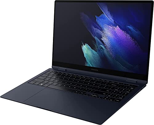 SAMSUNG Galaxy Book Pro 360 2-in-1 Laptop, 15.6" AMOLED FHD Touchscreen Intel Quard-Core i7 1165G7 up to 4.7GHz, 8GB LPDDR4x RAM, 512 SSD, WiFi 6, BT 5.1, S-Pen, Windows 10 Home- Zipnology Cloth- New