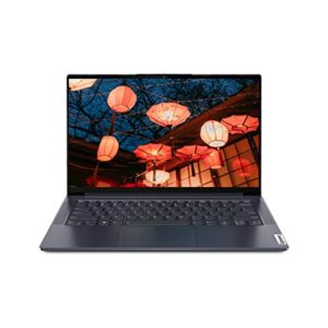 lenovo ideapad slim 7 laptop 14″ fhd (1920 x 1080) ips touchscreen display, fingerprint reader, intel evo core i5-1135g7 2.40ghz, 8gb ram, 512gb ssd, bluetooth, windows 11 home, slate gray, eat cloth