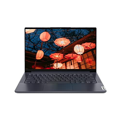 Lenovo Ideapad Slim 7 Laptop 14" FHD (1920 x 1080) IPS Touchscreen Display, Fingerprint Reader, Intel EVO Core i5-1135G7 2.40GHz, 8GB RAM, 512GB SSD, Bluetooth, Windows 11 Home, Slate Gray, EAT Cloth