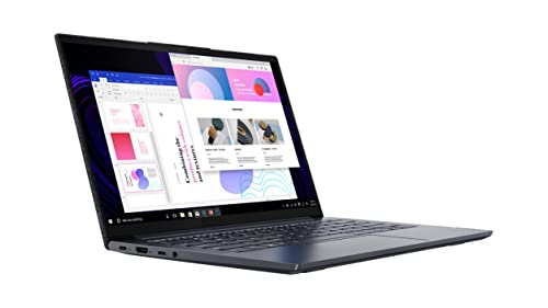 Lenovo Ideapad Slim 7 Laptop 14" FHD (1920 x 1080) IPS Touchscreen Display, Fingerprint Reader, Intel EVO Core i5-1135G7 2.40GHz, 8GB RAM, 512GB SSD, Bluetooth, Windows 11 Home, Slate Gray, EAT Cloth