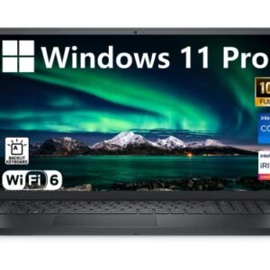 Dell Inspiron 3000 3520 Business Laptop, 15.6" FHD 120Hz Display, 12th Gen Intel Core i7-1255U Processor, Windows 11 Pro, 64GB RAM, 2TB SSD, WiFi 6, Backlit Keyboard, Long Battery Life, Durlyfish