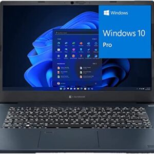 Toshiba 2022 Dynabook Tecra A40-K 14" FHD Business Laptop, 12th Gen Intel 12 Cores i5-1240P, 8GB DDR4 RAM, 256GB PCIe SSD, WiFi 6, BT 5.2, Backlit Keyboard, Windows 10 Pro, BROAG 64GB Flash Drive