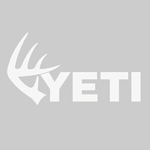 yeti sportsman’s decal whitetail shed white