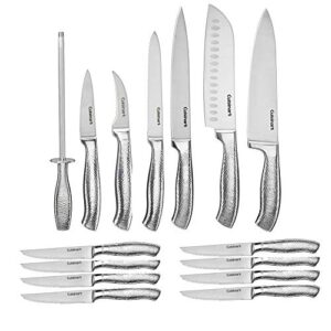 Cuisinart Classic Stainless Steel 17-Piece Knife Block Set