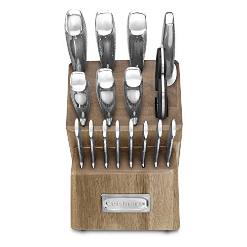 Cuisinart Classic Stainless Steel 17-Piece Knife Block Set