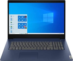 lenovo ideapad 3 17.3in intel i5-1035g1 8gb ram 1tb hdd win 10 abyss blue (renewed)