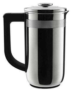 kitchenaid kcm0512ss precision press coffee maker, stainless steel