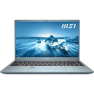 msi prestige 14 14″ fhd ultra thin and light professional laptop: intel core i5-1240p gtx 1650 16gb lpddr4x 512gb nvme ssd, thunderbolt 4, microsd card reader, win 11 home: blue stone a12sc-010