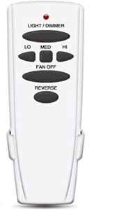 ceiling fan remote control replacement for hampton bay hunter uc7078t chq7078t chq8bt7078t l3h2003fanhd fan-hd fan-hd6 rr7078tr, with reverse