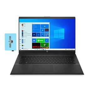 hp 17t-cn000 17.3″ 60hz hd+ home & business laptop (intel i7-1165g7 4-core, 64gb ram, 1tb pcie ssd + 1tb hdd, intel iris xe, wifi 6, bluetooth 5.0, webcam, hdmi, win 11 home) with hub