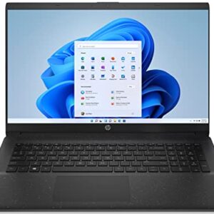 HP 17t-cn000 17.3" 60Hz HD+ Home & Business Laptop (Intel i7-1165G7 4-Core, 64GB RAM, 1TB PCIe SSD + 1TB HDD, Intel Iris Xe, WiFi 6, Bluetooth 5.0, Webcam, HDMI, Win 11 Home) with Hub