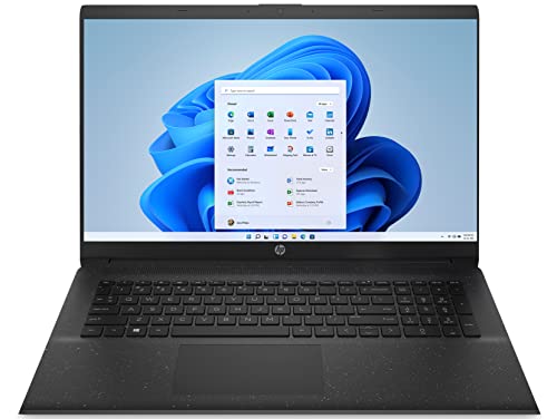 HP 17t-cn000 17.3" 60Hz HD+ Home & Business Laptop (Intel i7-1165G7 4-Core, 64GB RAM, 1TB PCIe SSD + 1TB HDD, Intel Iris Xe, WiFi 6, Bluetooth 5.0, Webcam, HDMI, Win 11 Home) with Hub