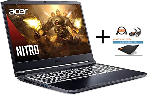 Acer Nitro 5 Gaming Laptop AMD Ryzen 7 5800H (8-Core) (>i7-10875) NVIDIA GeForce RTX 3060 Laptop GPU 15.6" FHD 144Hz IPS Display 32GB DDR4 2TB NVMe SSD Windows 10 Home (32GB RAM|2TB PCIe SSD)