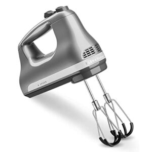 kitchenaid 6 speed hand mixer with flex edge beaters – khm6118