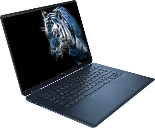 HP [Windows 11 Pro] Spectre 2-in-1 Convertible Business Laptop, 16" 3K Touchscreen, Intel Evo Platform Core i7-12700H, 16GB RAM, 1TB SSD, Thunderbolt 4, Fingerprint, Backlit Keyboard, Durlyfish