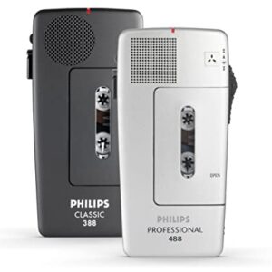 Philips LFH0388 Professional Pocket Memo, Black