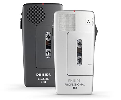 Philips LFH0388 Professional Pocket Memo, Black