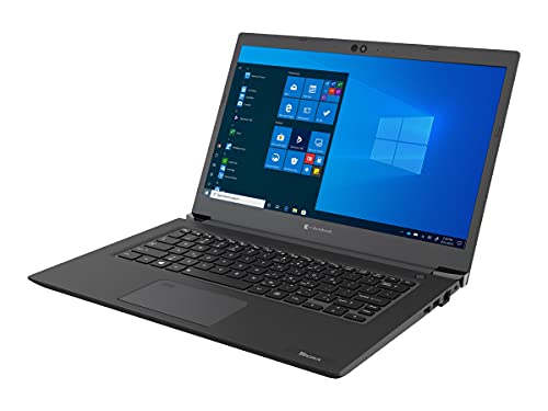 Toshiba Dynabook Tecra A40-G School & Business 60Hz Laptop (Intel Celeron 5205U 2-Core, 4GB RAM, 128GB SSD, Intel UHD, 14.0" Full HD 1920x1080, WiFi 6, Bluetooth, Webcam, 1xHDMI, Win 10 Pro) with Hub