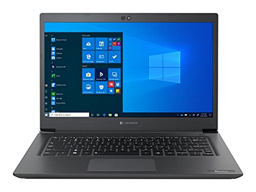 Toshiba Dynabook Tecra A40-G School & Business 60Hz Laptop (Intel Celeron 5205U 2-Core, 4GB RAM, 128GB SSD, Intel UHD, 14.0" Full HD 1920x1080, WiFi 6, Bluetooth, Webcam, 1xHDMI, Win 10 Pro) with Hub