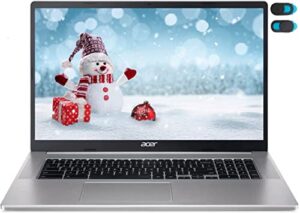 acer 2022 chromebook 317, 17.3 full hd laptops, intel celeron n4500, 4gb ram, 64gb emmc, gigabit wifi 6, bluetooth 5.0, google chrome os,chromebook ysc accessory