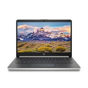 HP 14" HD Intel N4000 2.6GHz 4GB RAM 64GB eMMC Webcam Windows 10 Laptop + 1 Year Microsoft Office, Silver, 14-14.99 inches (7MP91UA)